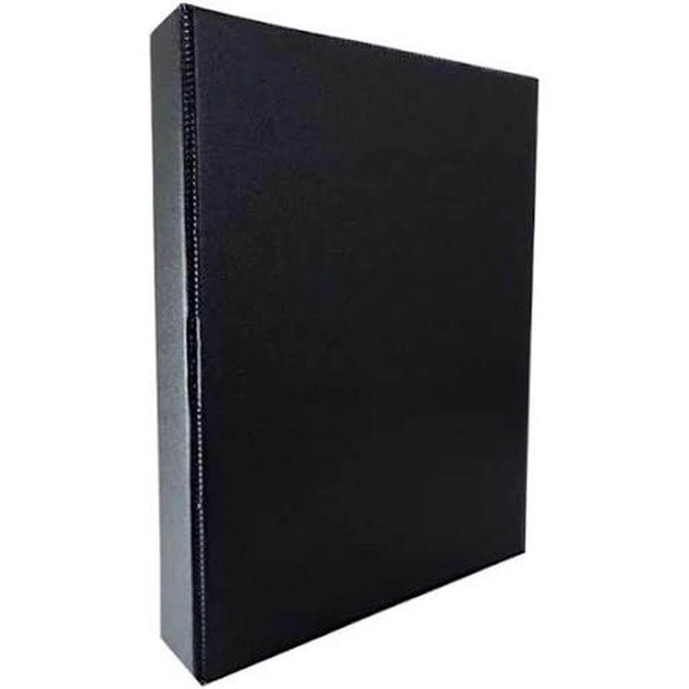 Universal Papelaria - Fichário Universitário Preto com 4 Argolas com ...